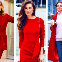 Fiery red is this fall's big trend. Here's how women over 60 can wear ...